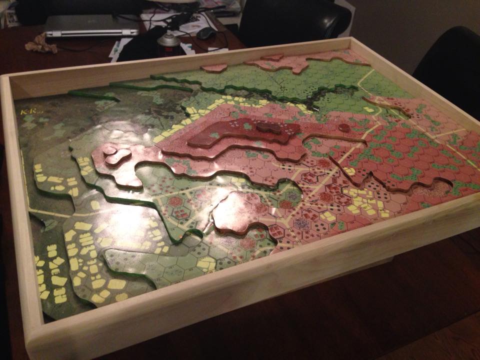 oldSarges Wargame and Model blog: How make 3d ASL maps by Ritter Cross