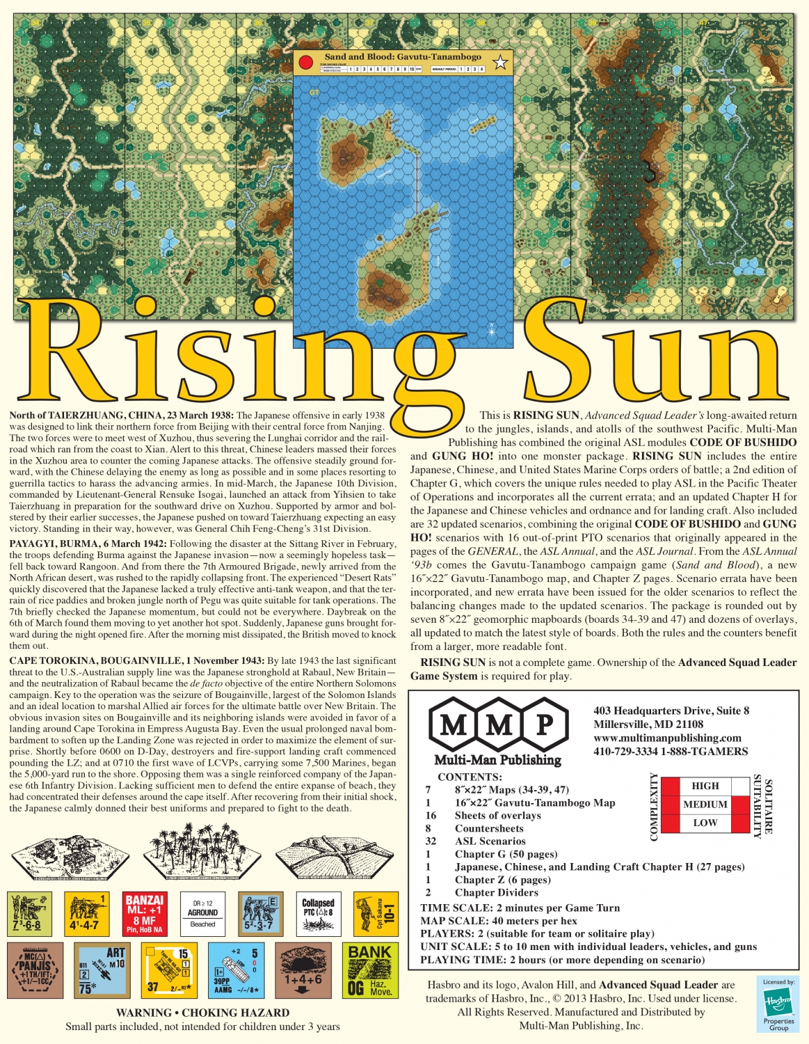 Post #102 – Rising Sun & Action Pack 17 Shipping. HAZMO Pack 2. Quick ...