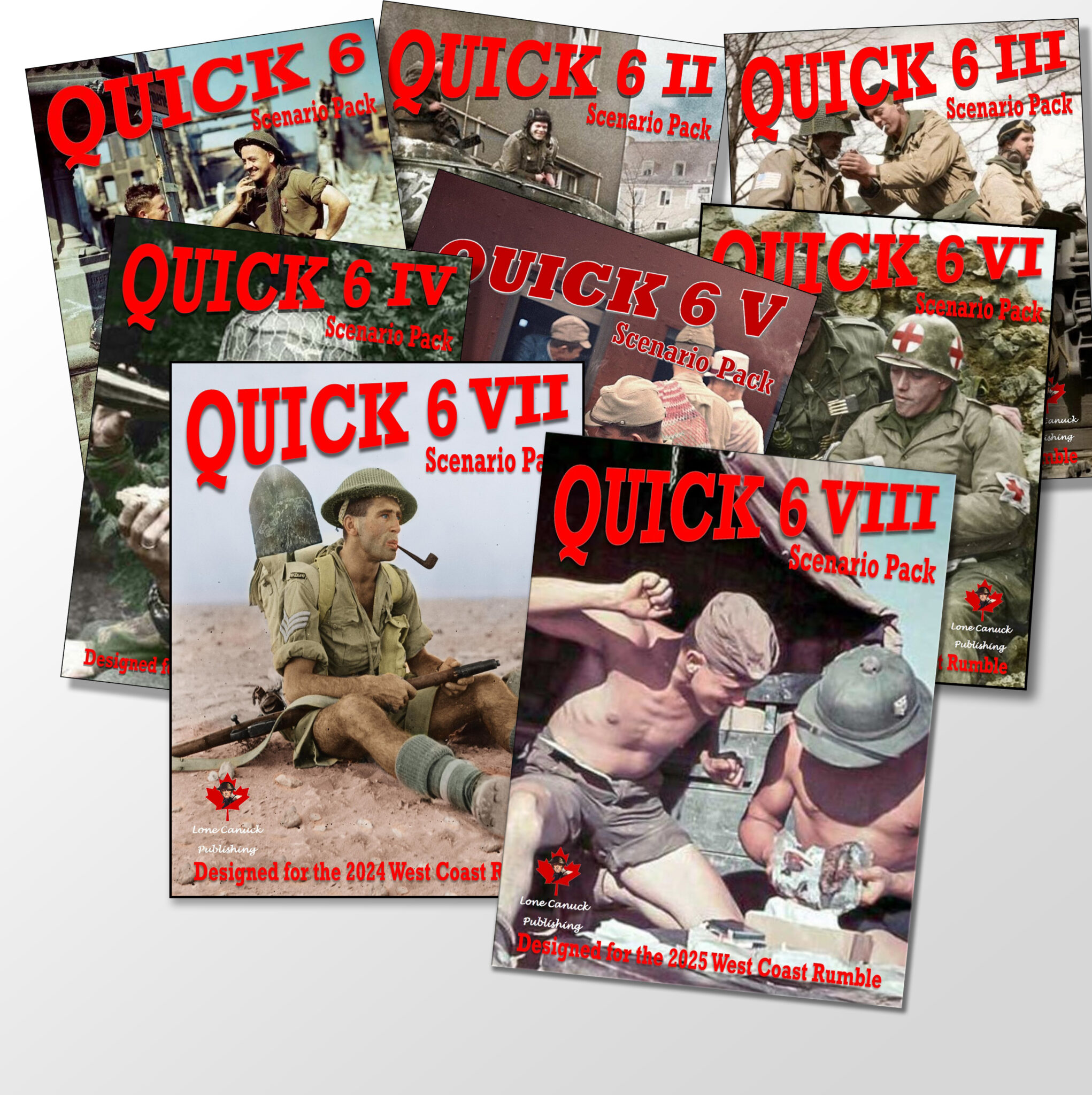 Quick 6 Scenario Packs I-VIII - %wc_price%-%sitename%